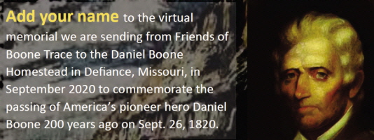 Boone Trace 1775 | Preserving "That Little Road"